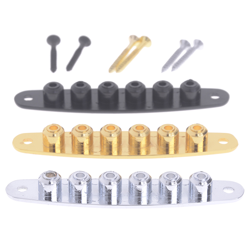 1Pcs Guitar bridge string thru body ferrule bushing plate guitar ...