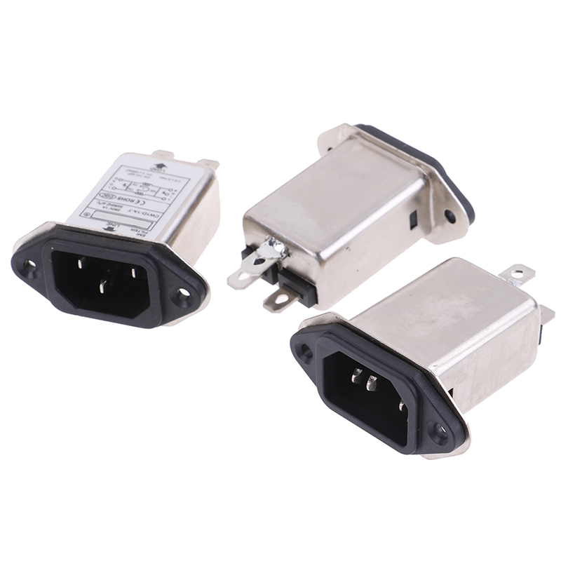 EMI RFI FILTER AC 250V 1A 3A 6A CW1D-1/3/6A-T suppressorPower line ...