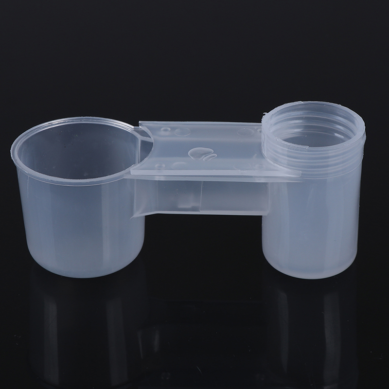 Alimentatore in plastica per animali domestici uccellino tazza bottiglia d'acqua gatto pollo piccione_URUKYPUK Mp