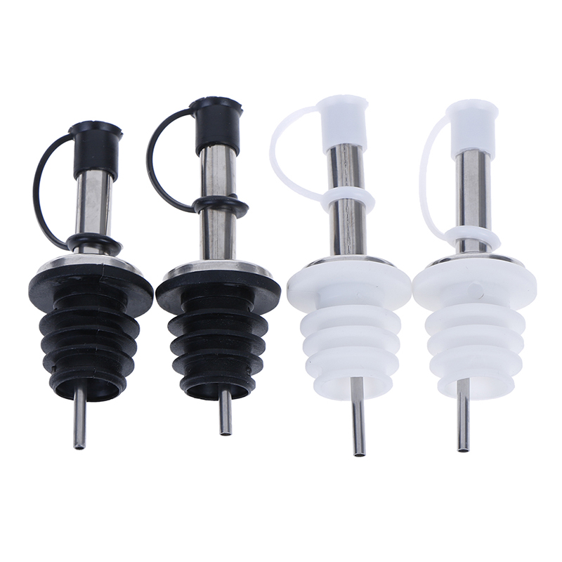Oil Bottle Spout Pourer Mouth Stopper Cork Plug Wine Olive Pourer ...