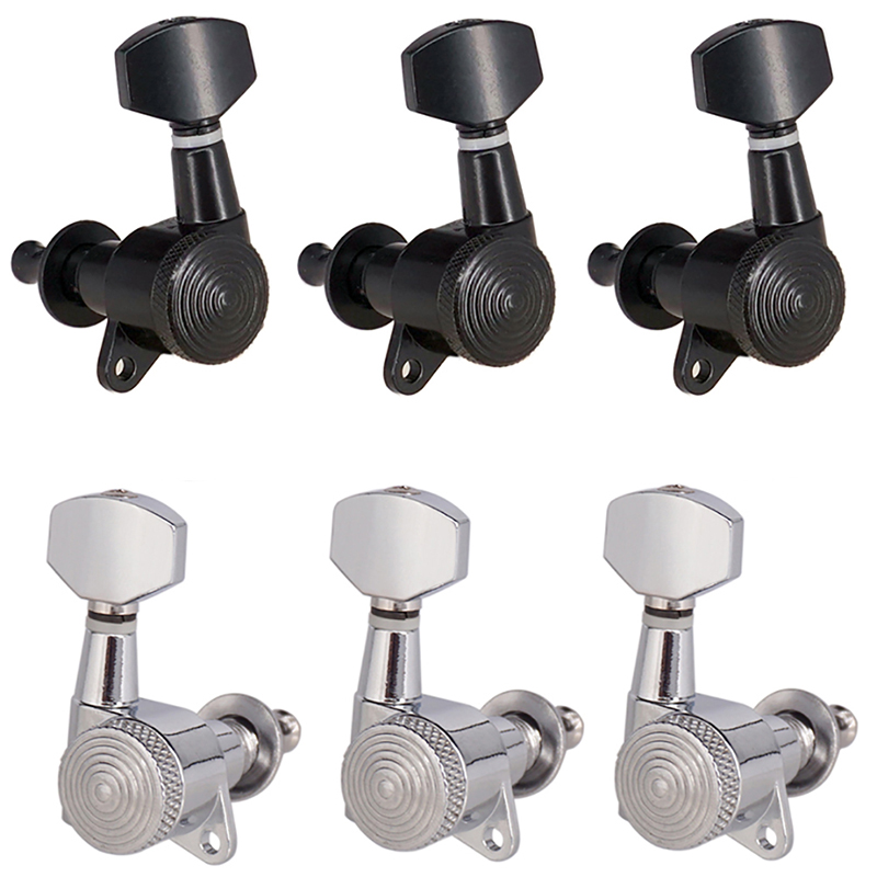 6Pcs Locked string tuning pegs key tuners machine heads for guitar ...