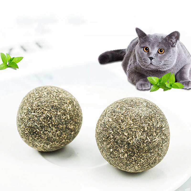 Palla per trattamento erba gatta naturale gatto inseguimento casa trattamento ys sano commestibileA St Sb