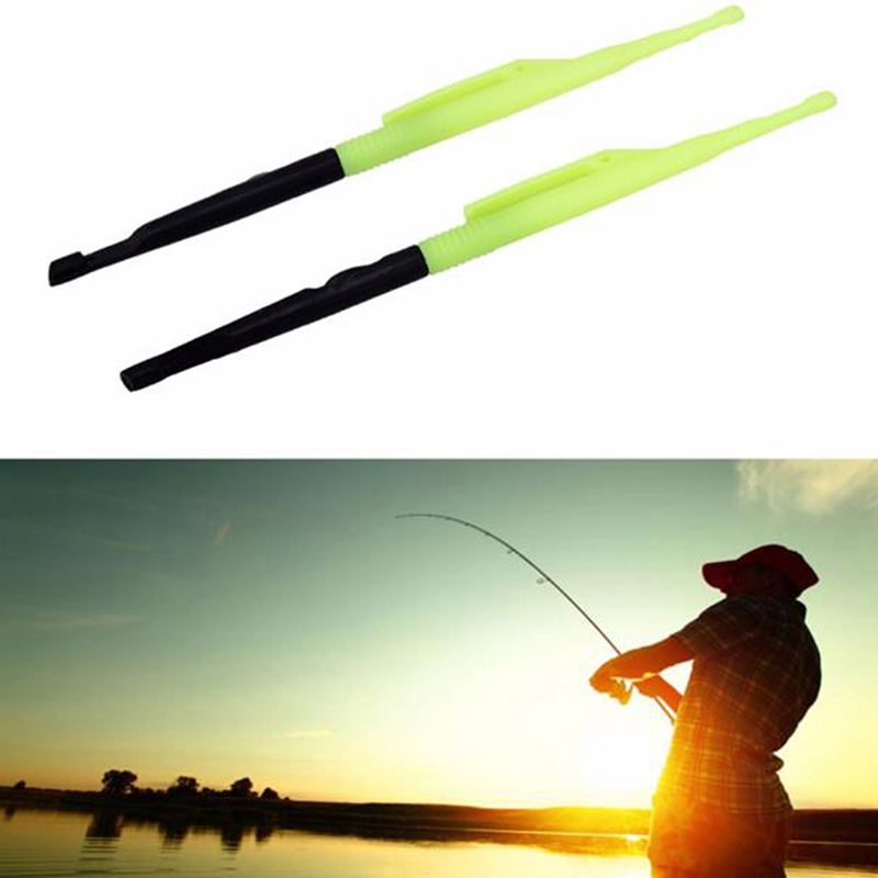 2Pcs Hook Remover Disgorger Knot Picker Tyer Hooks Tying Fish Unhook ...