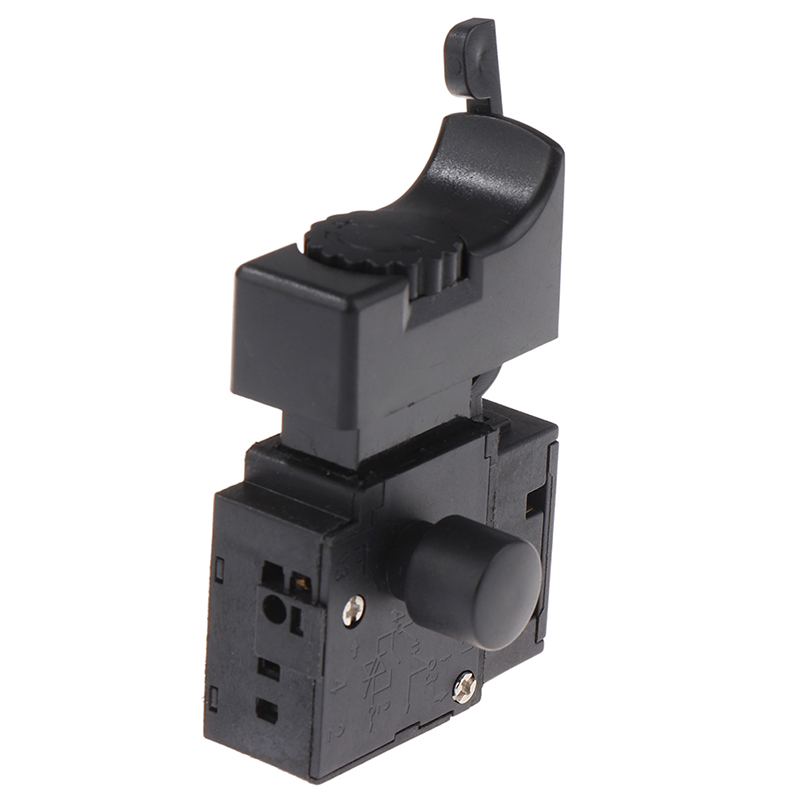 FA2-4/1BEK BLACK 6A 250V Electric Drill Speed Control Trigger Button ...
