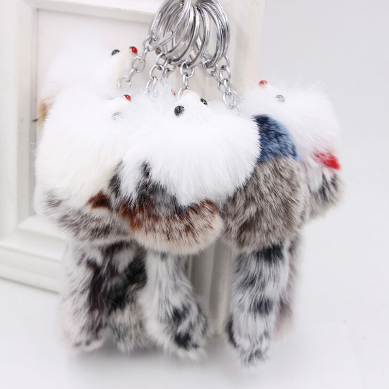 1pc Cute Fox Key Chain Keyrings Car Bag Charm Pandent Keychain Women ...