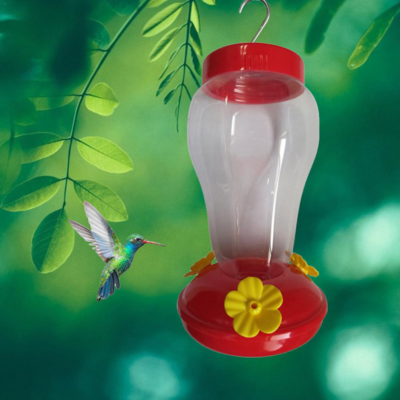 1pcs Plastics Bird Water Feeder Bottle Hanging Hummingbird Feeder ...