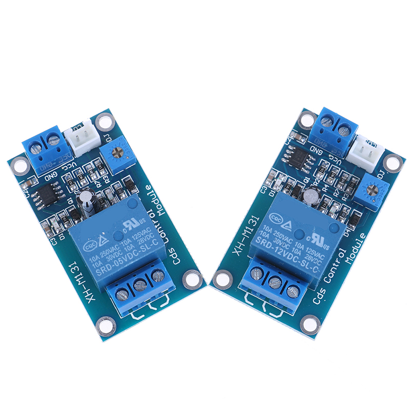 DC5/12V Light Control Switch Photoresistor Relay Module XH-M131 ...