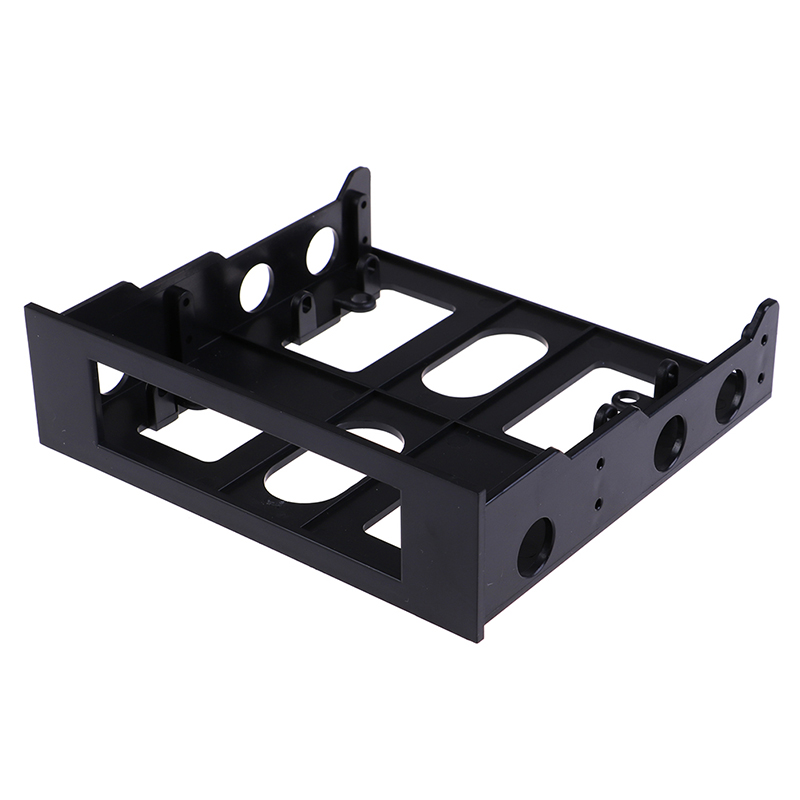 Black 3.5" to 5.25" Drive Bay Computer PC Case Adapter Mounting Brac ...
