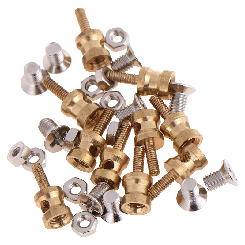 10Pcs Brass Linkage Stopper for 2.1mm Pushrod Connector for RC plane ...
