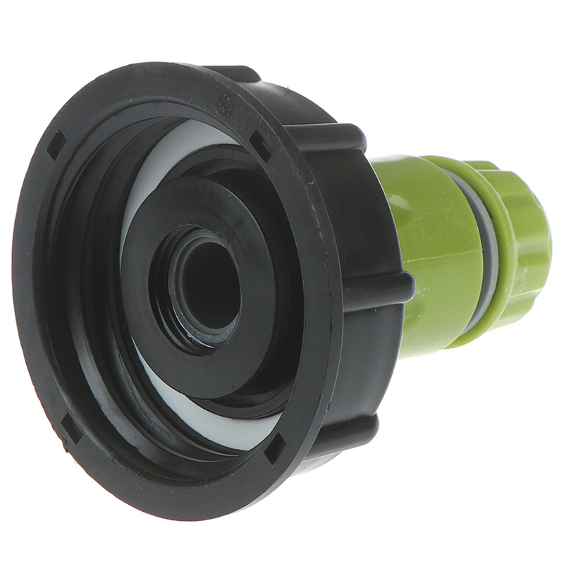 Valvola a sfera d'acqua da giardino per contenitore IBC S60X6 adattatore impianto rubinetto acqua ca.vp Th