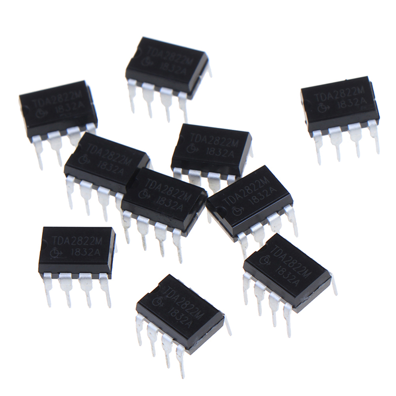 10PCS TDA2822M multipurpose and original IC audio power amplifiers ...