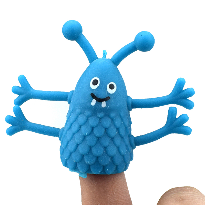 4Pcs/Set Expression Hand Puppet Children Finger Puppet Parent ...