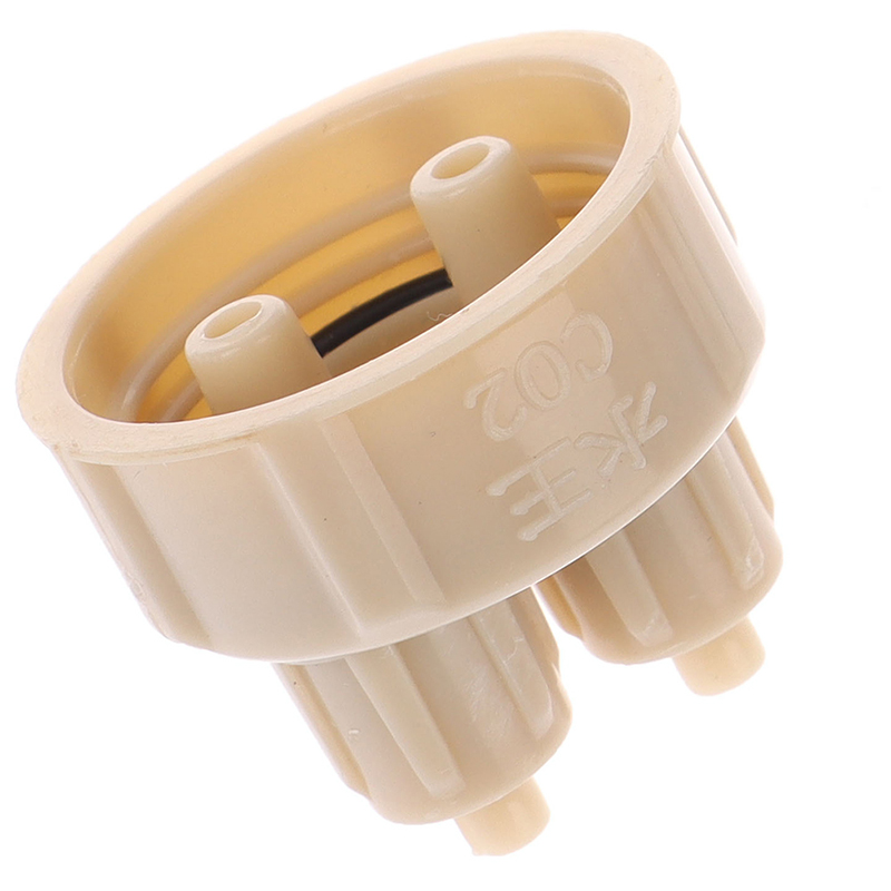 1PC Aquarium CO2 System Pro Tube Valve Guage Bottle Cap Fish Tank Live Plant  Pe