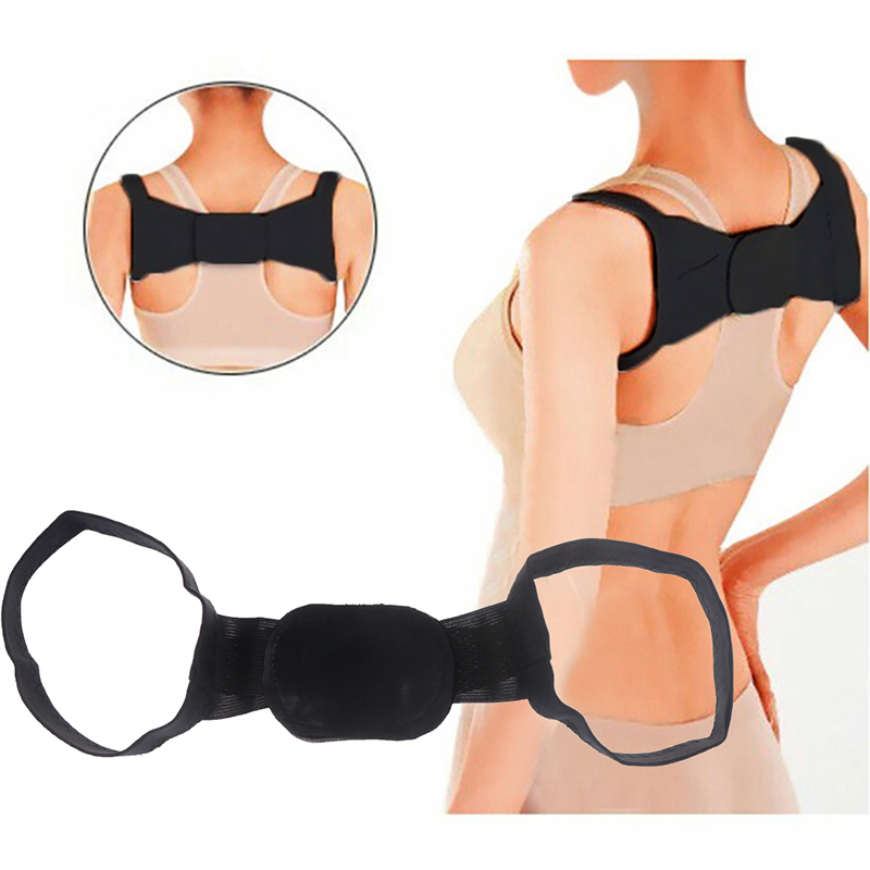 1Pc Massager Shapewear Chest Belt Back Shoulder Posture Corrector BlackEBB`h; | eBay Australia