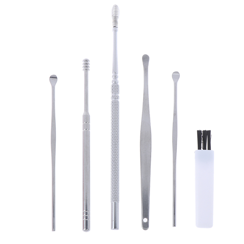 Ear Wax Removal Kit Cleaning Tool Earwax Pick Cleaner Remover Curette ...