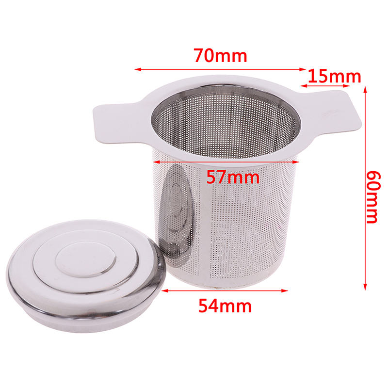 1 set colino a foglie sciolte in rete acciaio inox con LH Th