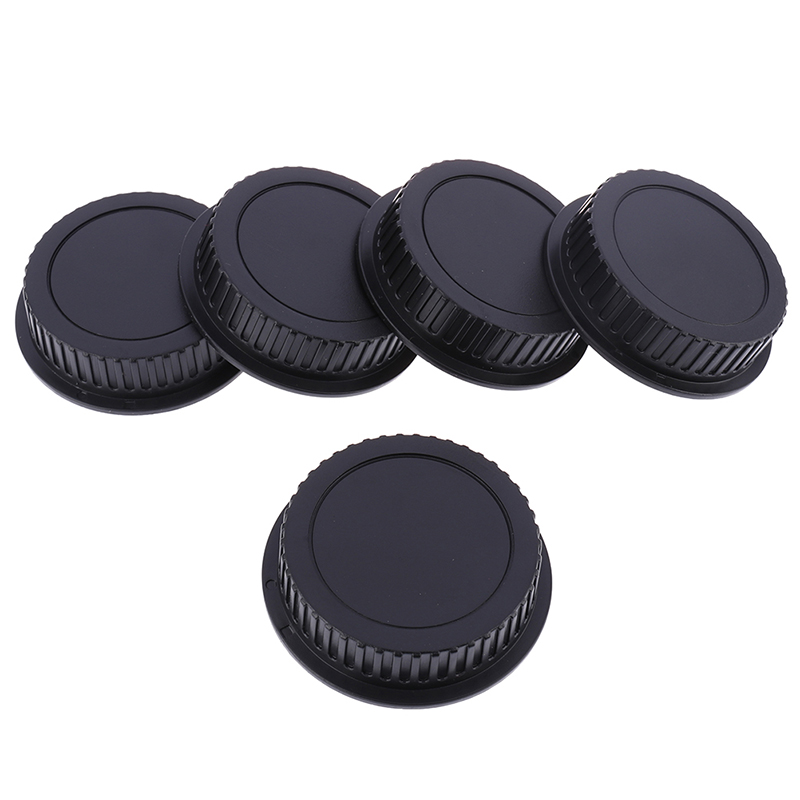 5 pz coperchio corpo tappo polvere obiettivo posteriore fotocamera per obiettivo Canon EF ES-S EOS serie R Y4
