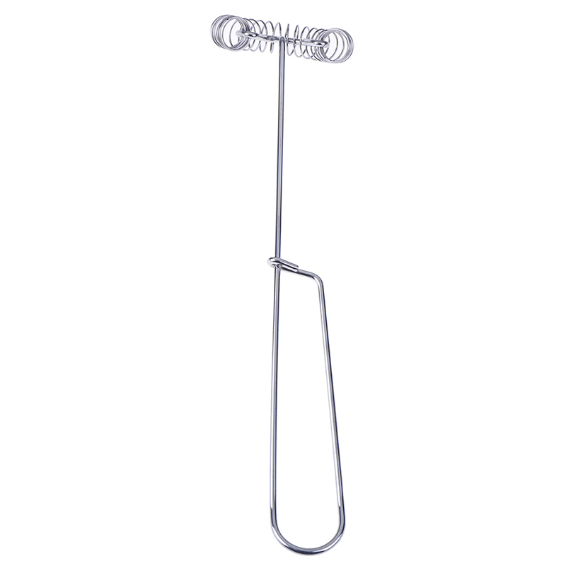 Manual Egg Beater Stainless Steel Spring Coil Mixer Egg Stirring ...