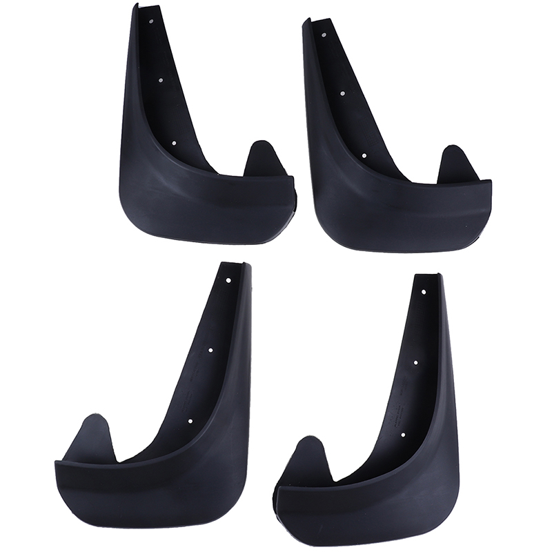 4pcs Car Accessories Black Universal Mud Flaps Guards Splash Molded ...