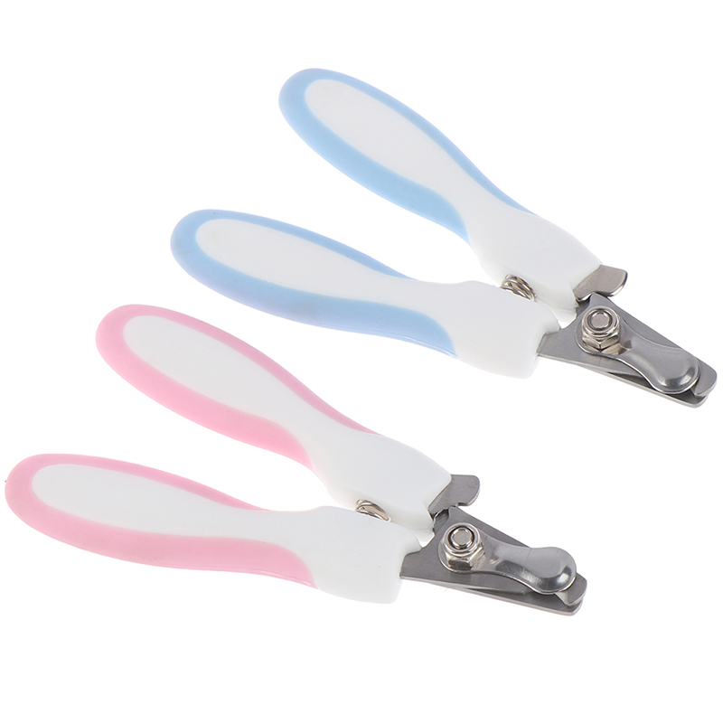 Pet Toe Care Stainless Steel Dogs Cats Claw Nail Clippers Cutter Trim Na joJ  ba