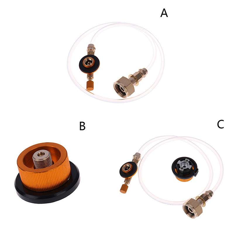 OUTDOOR GAS REFILL adapter camping stove valve propane tank for gas st ...