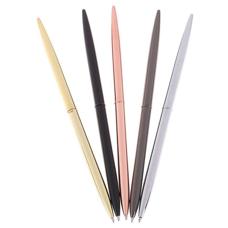 1Pcs Metal Ballpoint Pen Ball Point Pen Business Writing Office School Suppl_hg