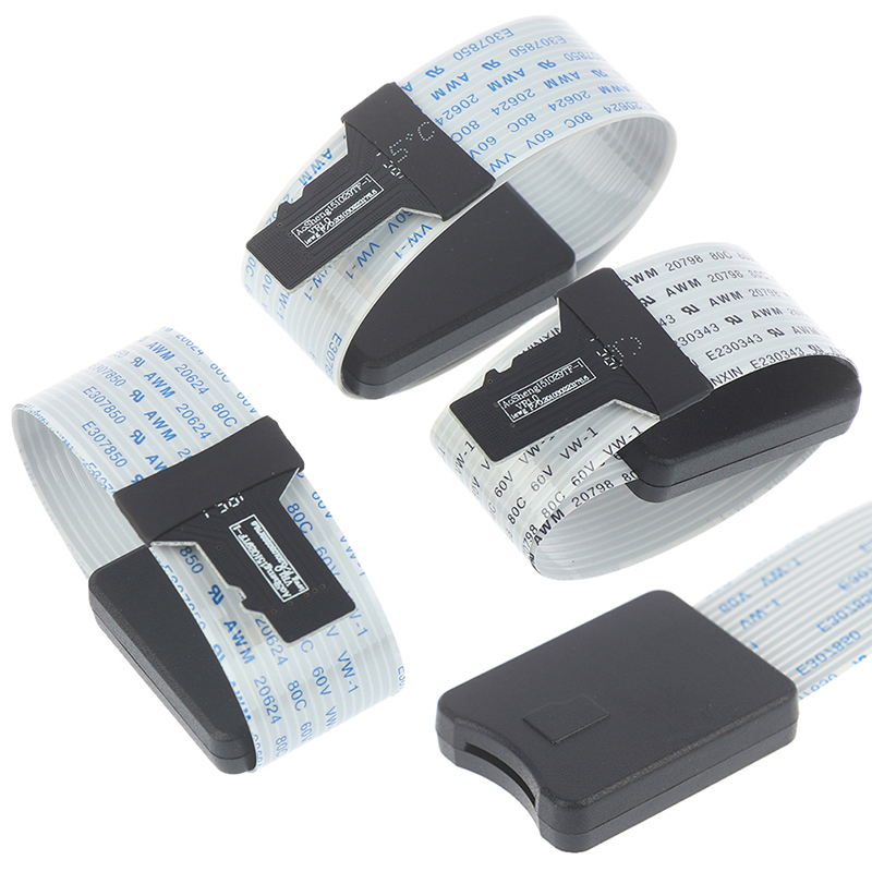 TF to TF Zip Extension cable Memory Card Extender Cord Linker 25CM 48CM ...