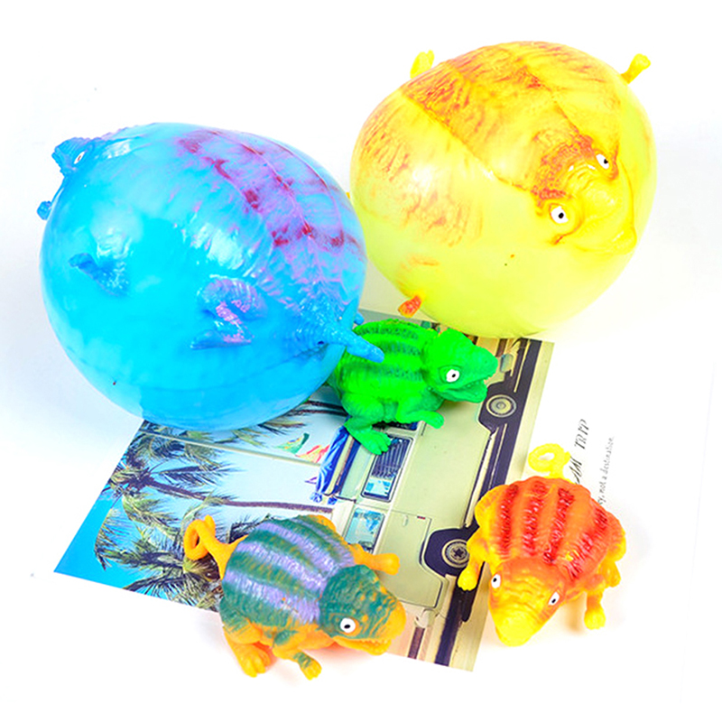 1Pc Dinosaur Toy Antistress Inflatable Animal Toy Squeeze Soft Ball ...