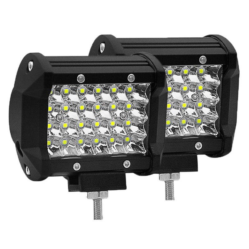 Barra luminosa da lavoro LED 72 W fascio spot fuoristrada auto camion immersioni SUV 4WD ATV JFJCOY JW