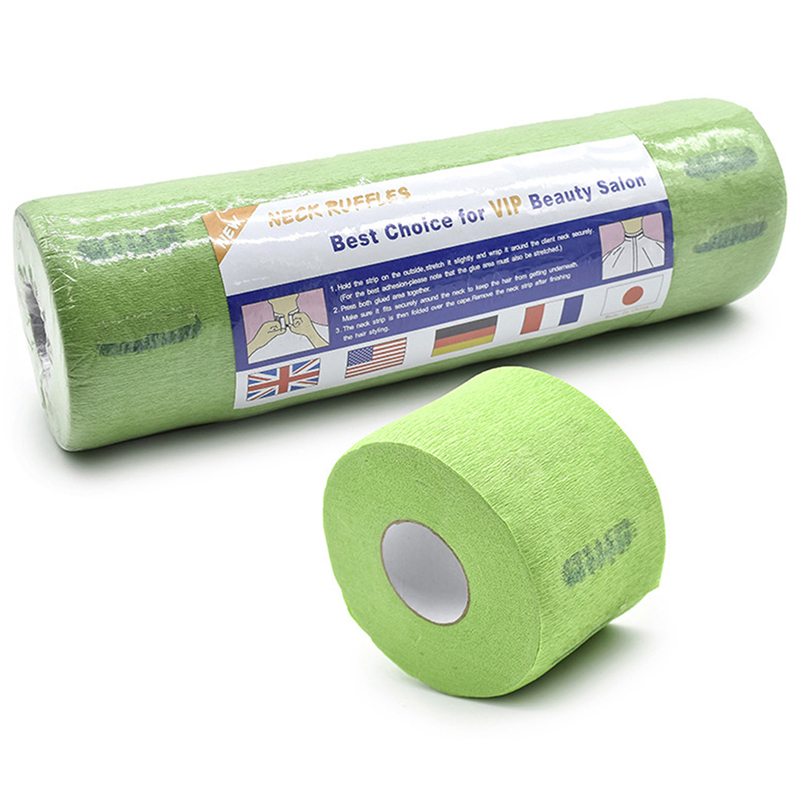 Barber Neck Paper Disposable Muffler Paper Hair Cutting Collar Covering ...
