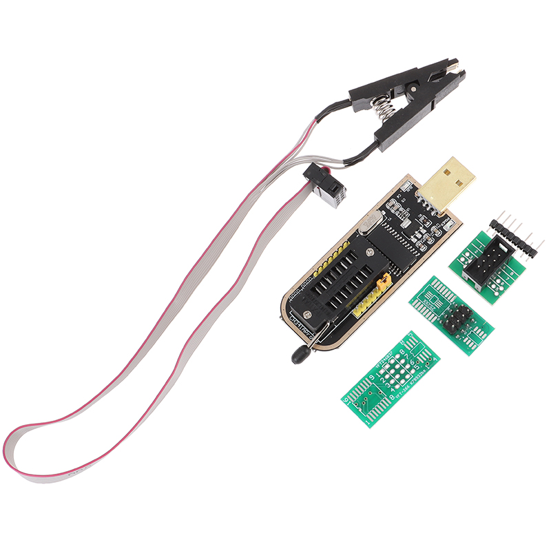 Ch341a 24 25 Series Eeprom Flash Bios Usb Programmer Module Soic8 Test Clip Wi Eur 750