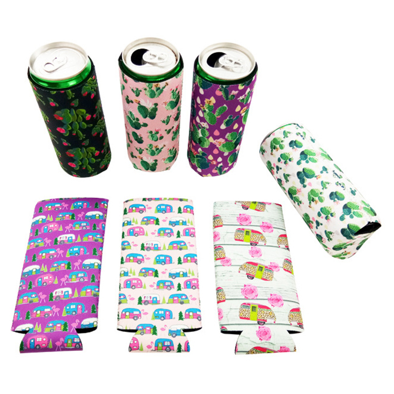 Neoprene Beer Cans Cool Drink Bottle Sleeve Covers Insulation Wrap ...