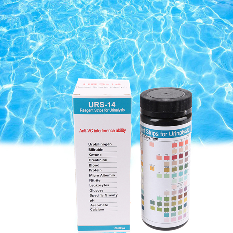 URS-14 100 Strips Urinalysis Reagent Test Paper Urine PH Test Strips ...