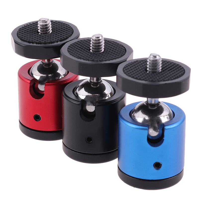 Mini testa a sfera Attacco da 1/4"per testa a sfera per treppiede per fotocam ba