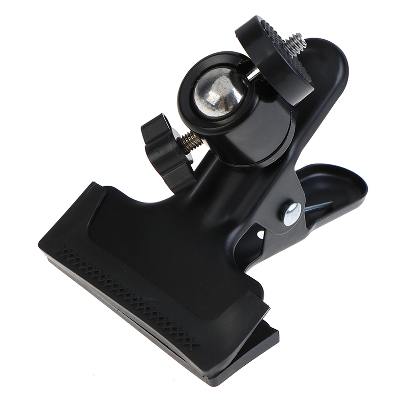 Montaggio supporto morsetto clip multifunzione con testa a sfera treppiede standard 1/4 scr~DS