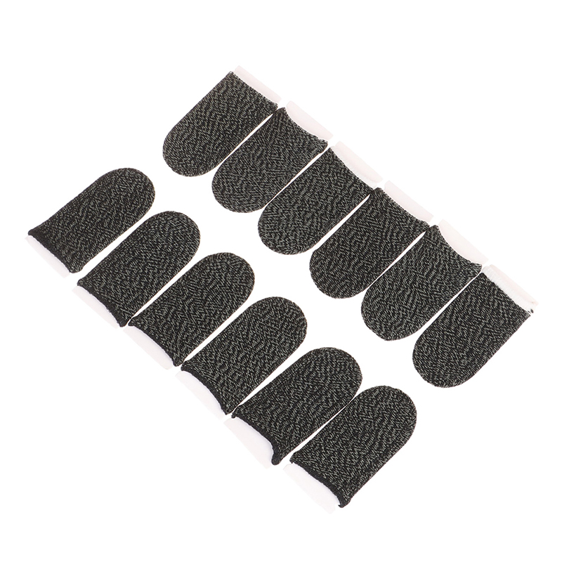 6Pcs Mobile Game Sweat-proof Fingers Gloves Touch Screen Thumbs Finger Sleeve