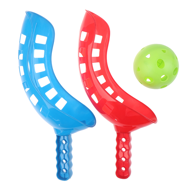 Scoop Ball Set Catching Game Trackball Sport Lacrosse Racket Game Toys ...