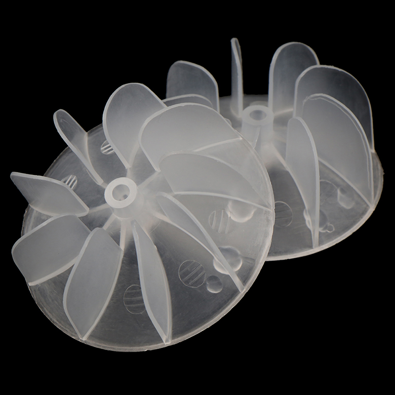 10 pz accessori condotto aria ventola motore lama di plastica per asciugacapelli blu~JP~uk