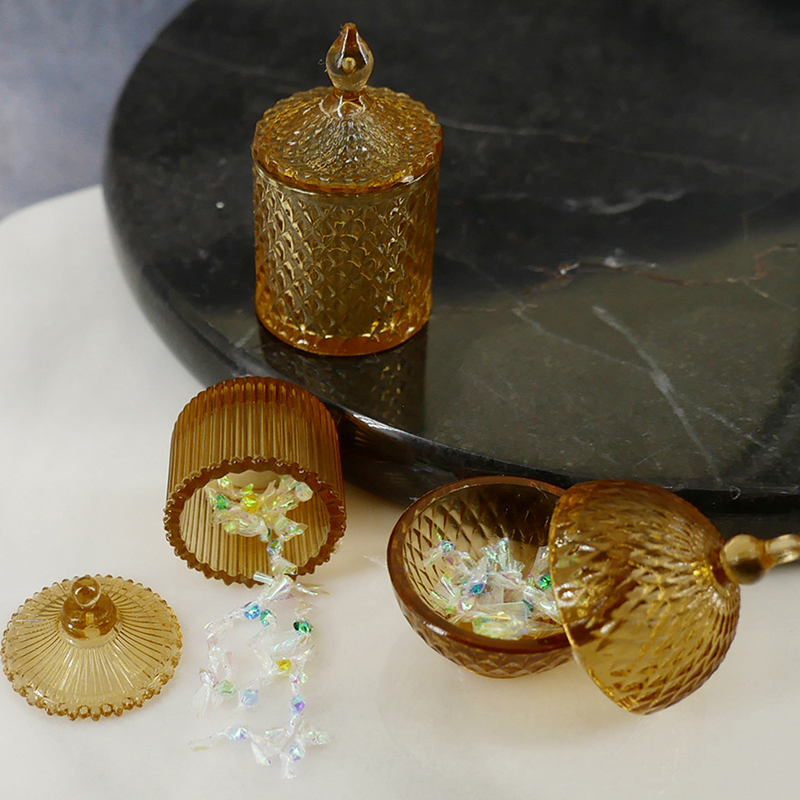 3Pcs/set 1:12 dollhouse miniature doll accessories toy for transparent ...