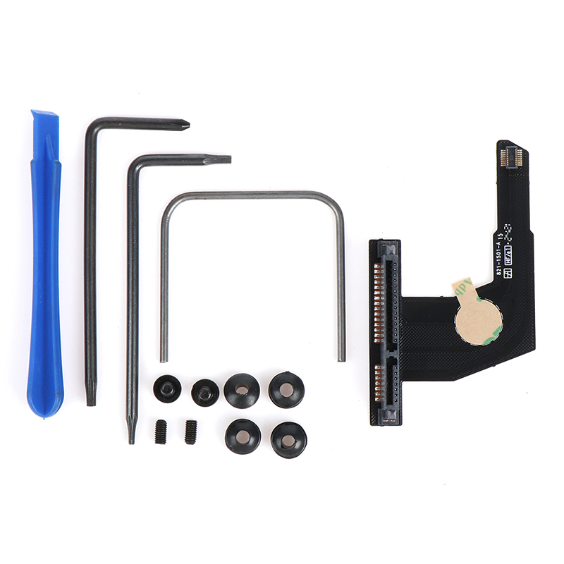New SSD SATA HDD Hard Drive Flex Cable Kit For Mini A1347 821 1501 _bf ...