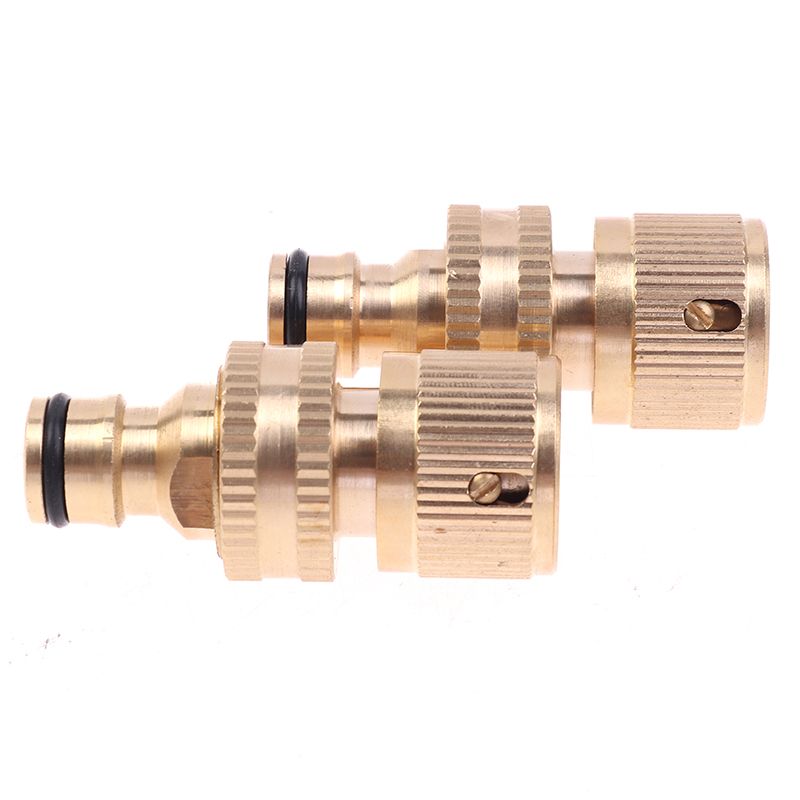 Tubo da giardino 3/4' collegamento rapido tubo acqua adatto ottone donna set connettore maschio Th