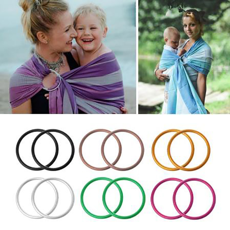 2Pcs Aluminium Baby Sling Rings For Baby Carriers & Slings Baby ...