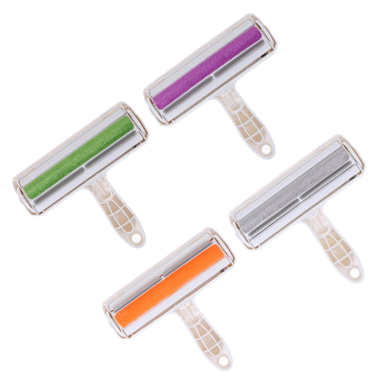 Rimuovi peli per animali domestici a 2 vie rullo lanugine adesivo rullo rimozione cane gatto Hai'S0 FI