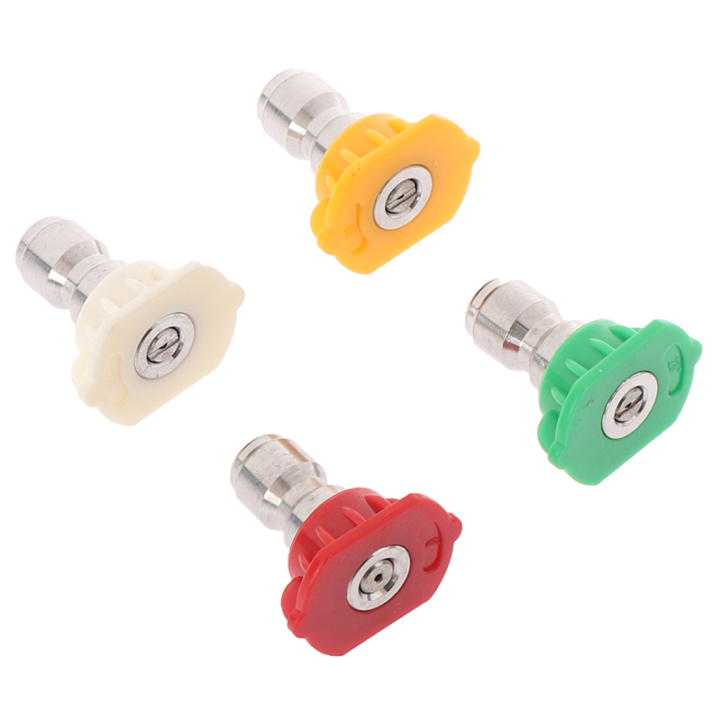 Stainless Steel Quick Connect High Pressure Spray Tip 0 15 25 40 Degree Nozzl Pe