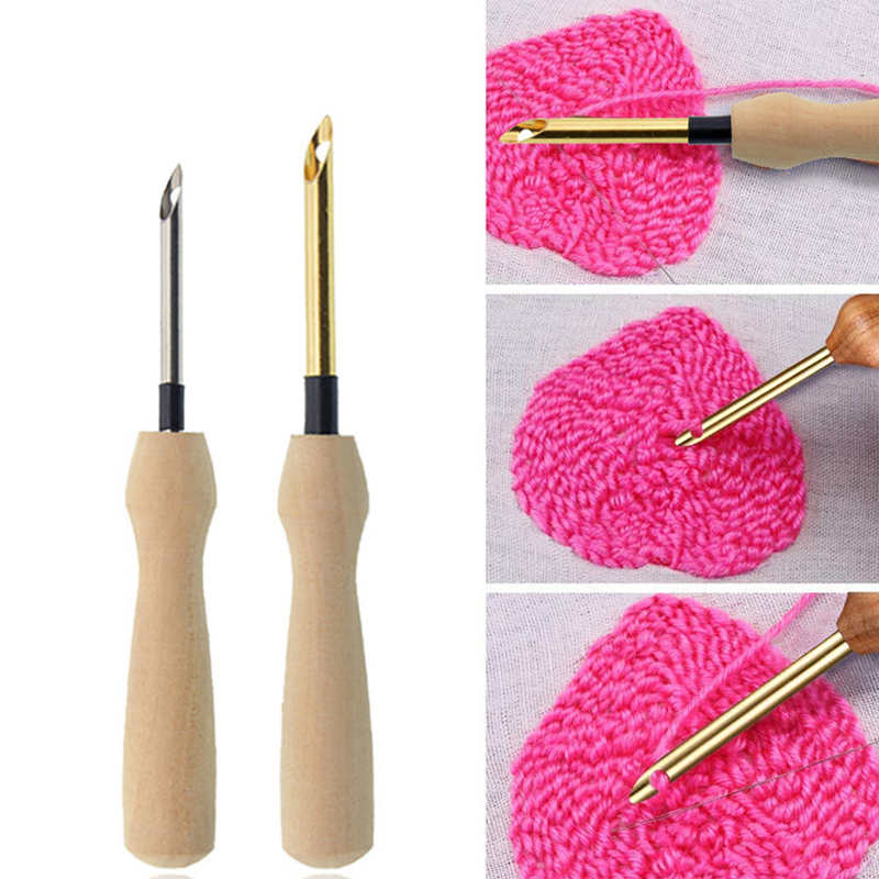 DIY Knitting Embroidery Pen Weaving Sewing Felting Craft Punch Needle ...