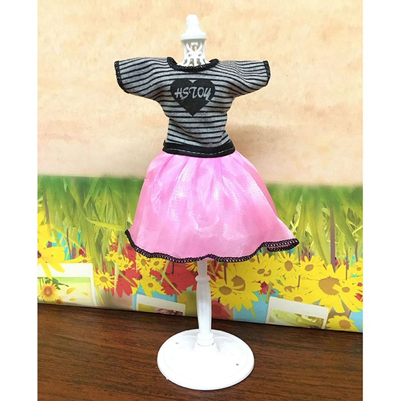1PCS Quality Doll Girl Gift Doll Hollow Clothes Hangers for House Accessories Pe