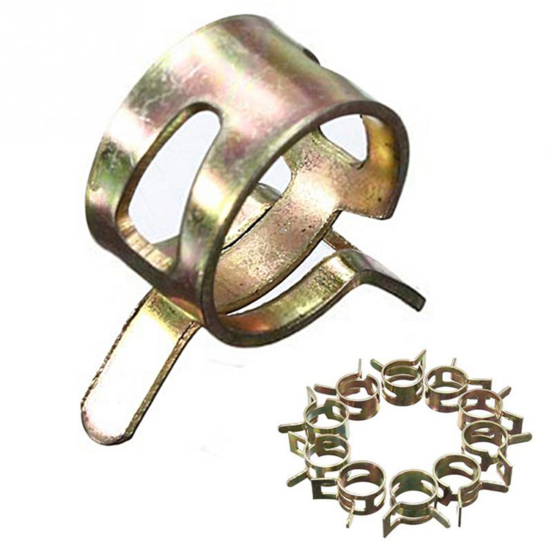 10Pcs/set Spring Band Fuel Hose Clips Silicone Pipe Clamp 6mm 7mm 8mm ...