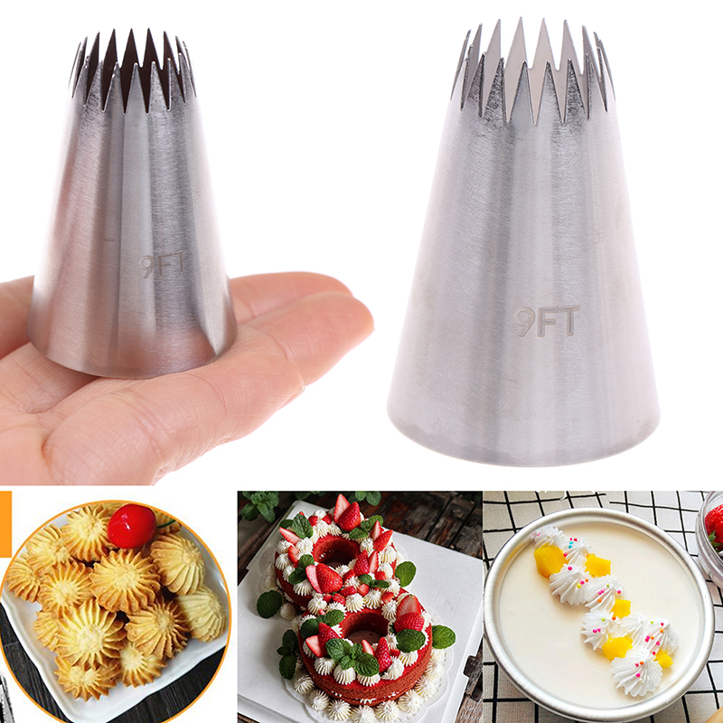 Pastry Tips Ice Cream Tool Icing Piping Nozzles Baking Mold Cake ...