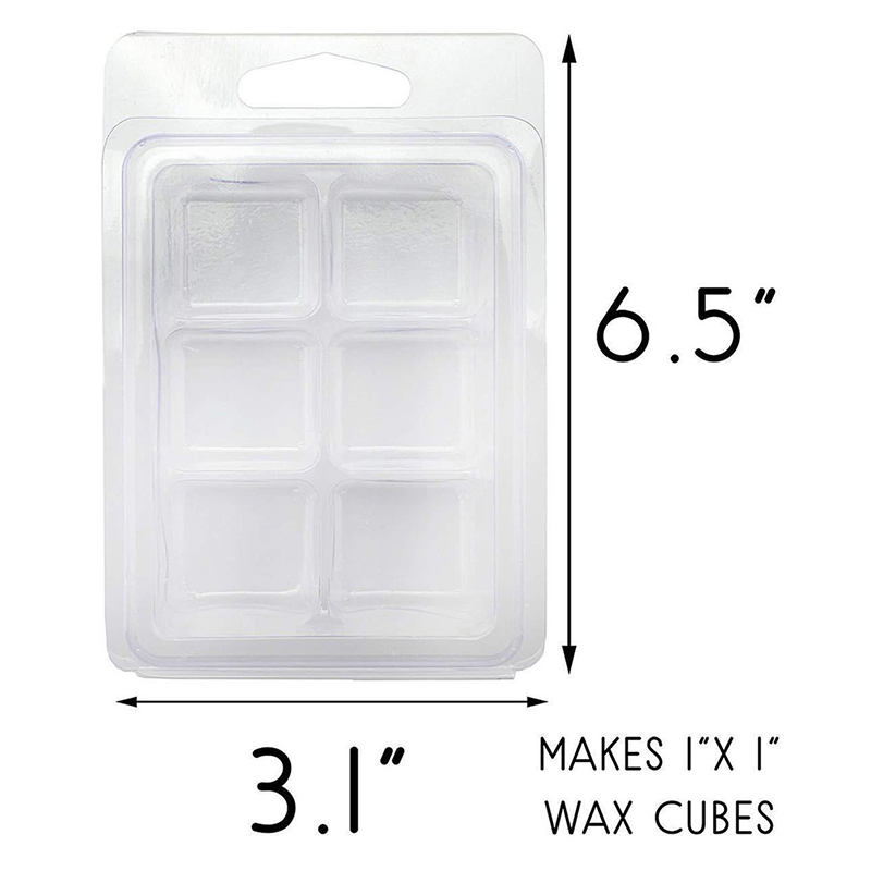 10Packs Wax Melt Molds Clear Wax Clamshells Wickless Wax Melt Candles ...