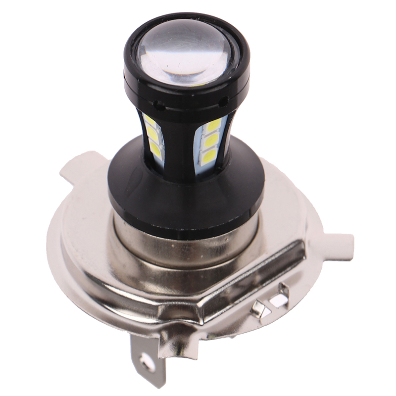 1PZ H4 18W 6500K Luce LED Testa Bianca Super Luminosa Lampada Auto Bu BU